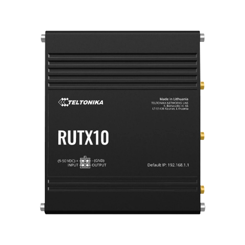 Teltonika RUTX10 professioneller Ethernet-Router – Scholltec GmbH